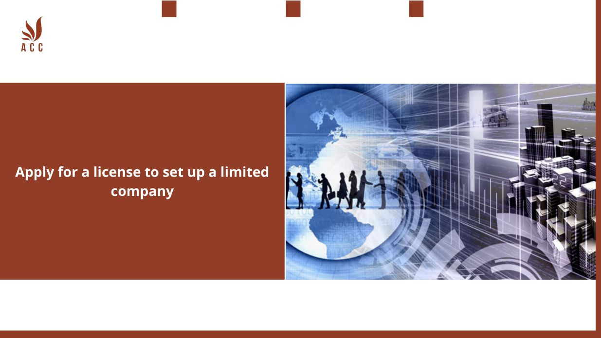 Apply for a license to set up a limited company