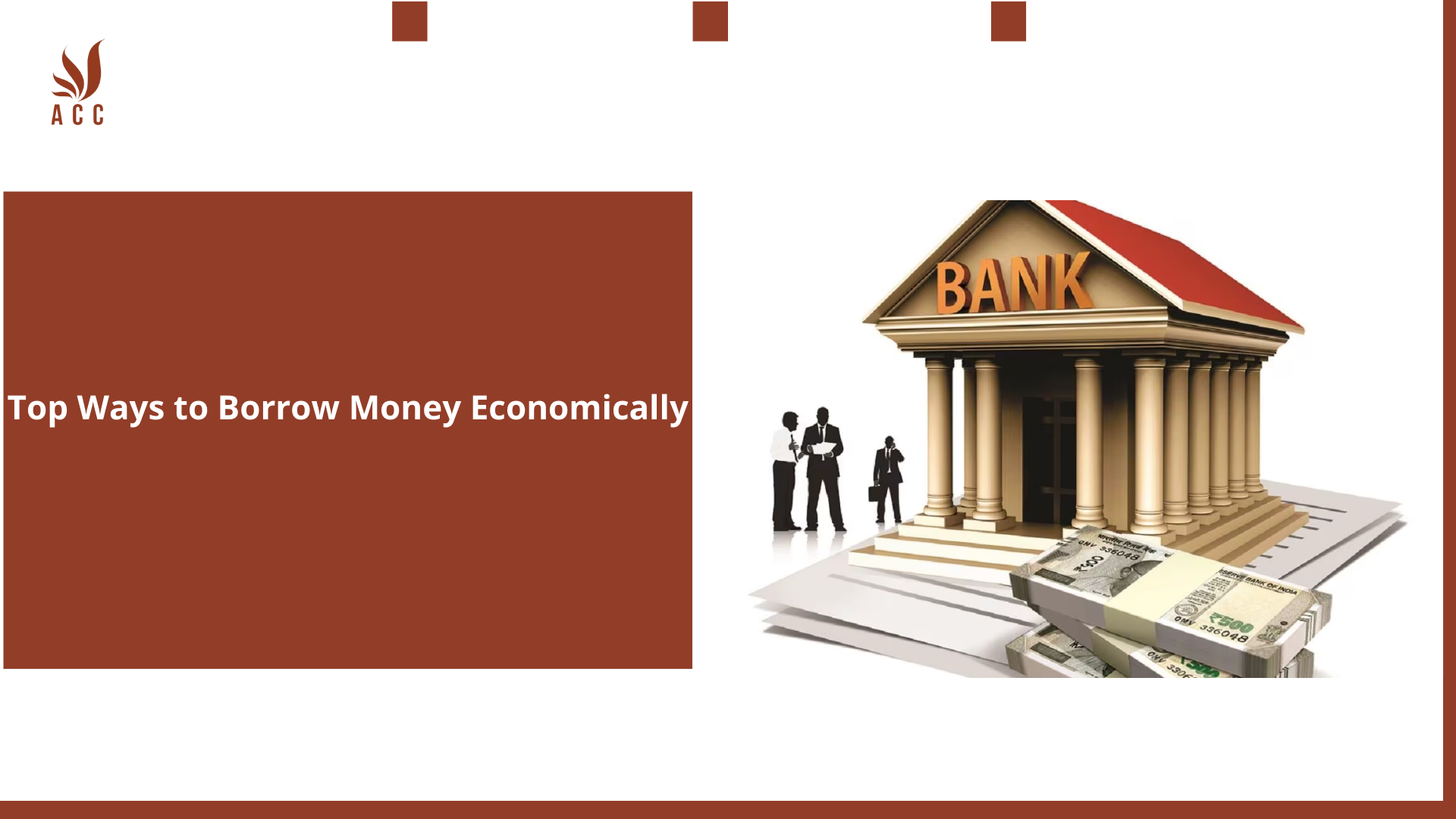 Top Ways to Borrow Money Economically