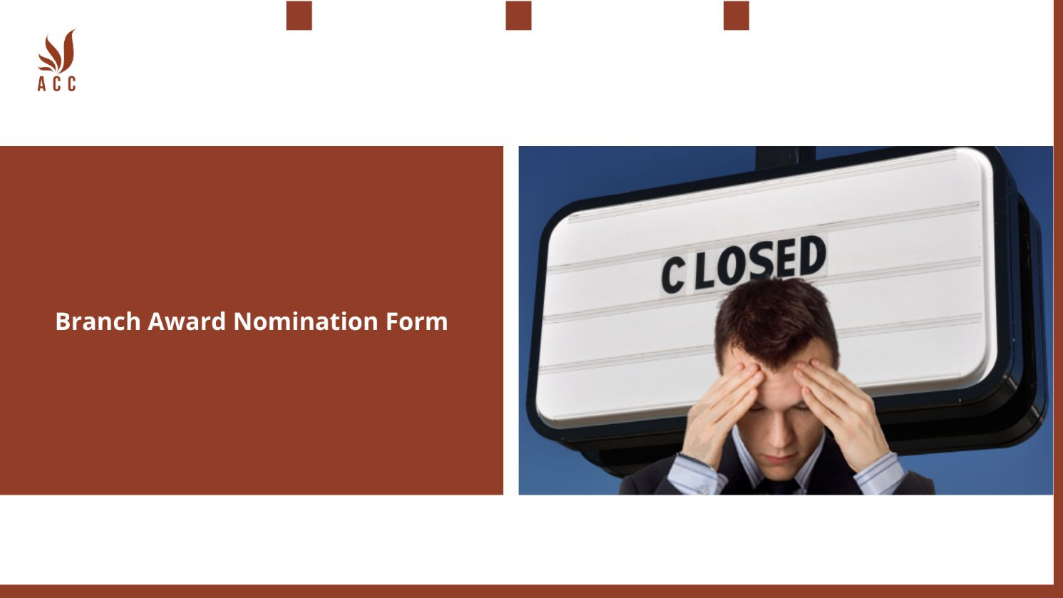 Branch Award Nomination Form