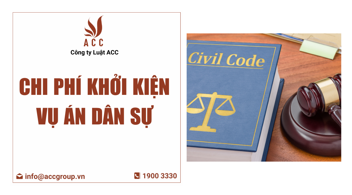 Chi phí khởi kiện vụ án dân sự