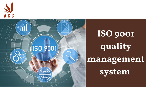 ISO 9001 quality management system
