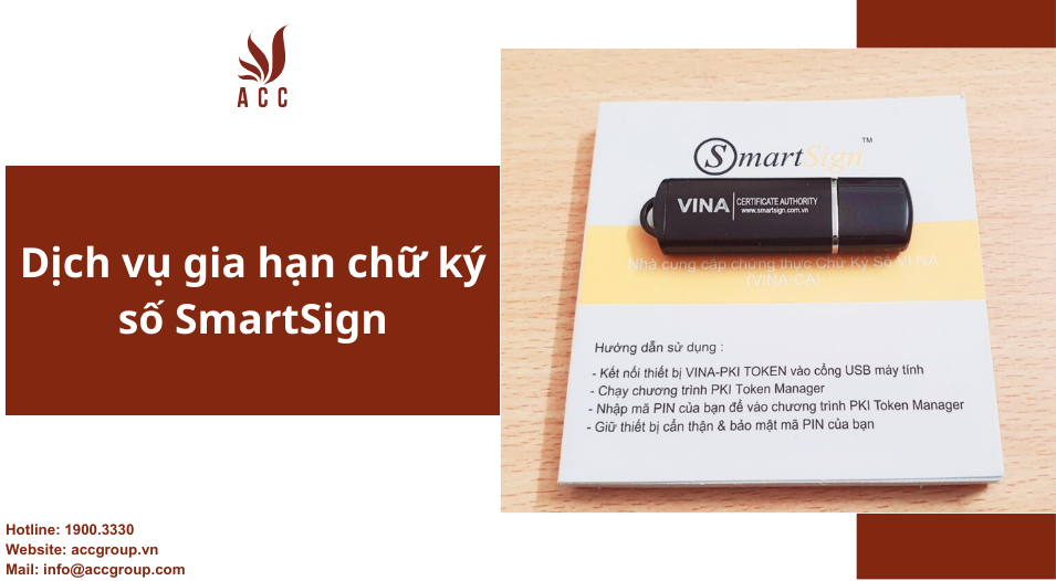Dịch vụ gia hạn chữ ký số SmartSign tại quận 1