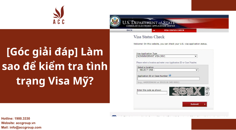 [Góc giải đáp] Làm sao để kiểm tra tình trạng Visa Mỹ?