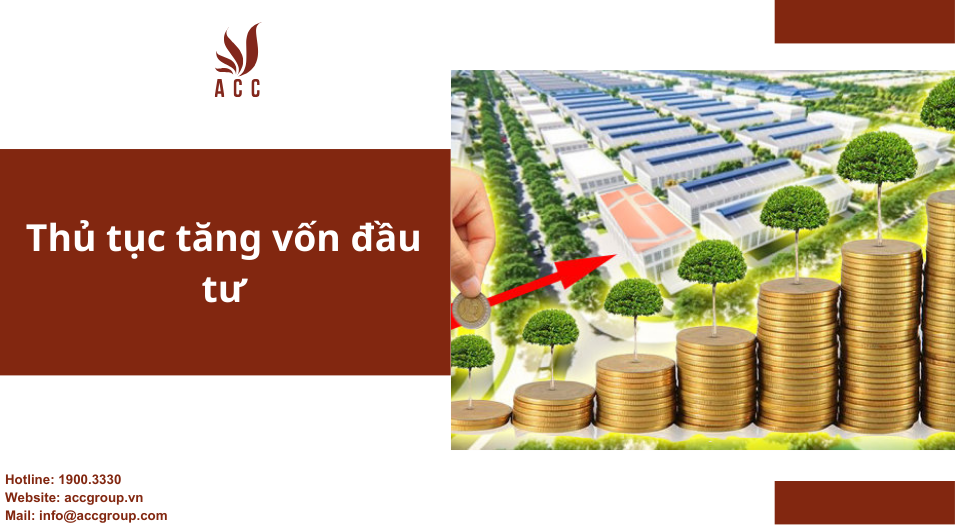 Thủ tục tăng vốn đầu tư tại huyện Thới Lai