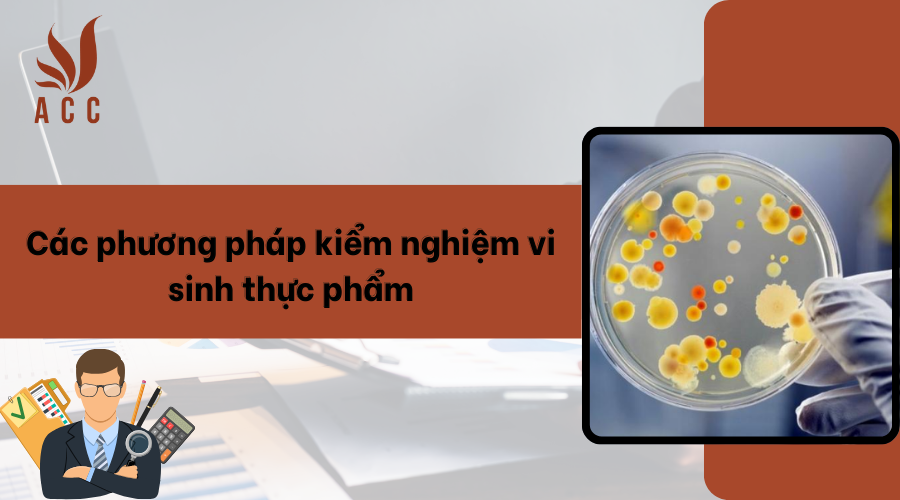Các phương pháp kiểm nghiệm vi sinh thực phẩm