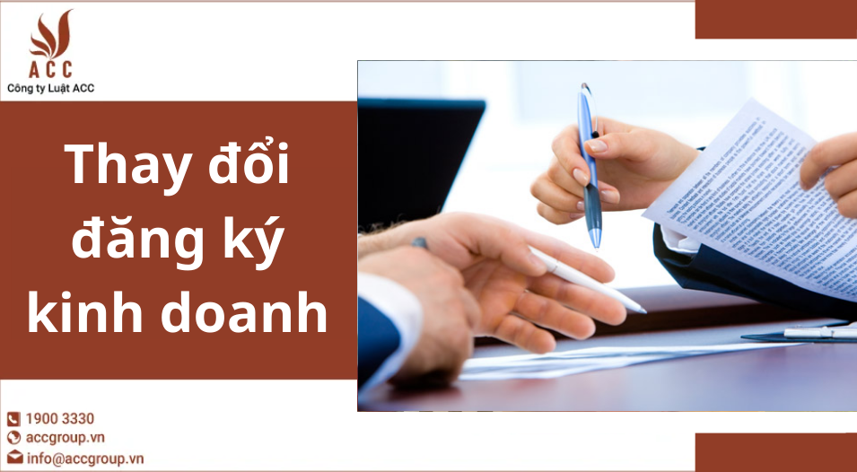 Thay đổi đăng ký kinh doanh tại Cao Bằng