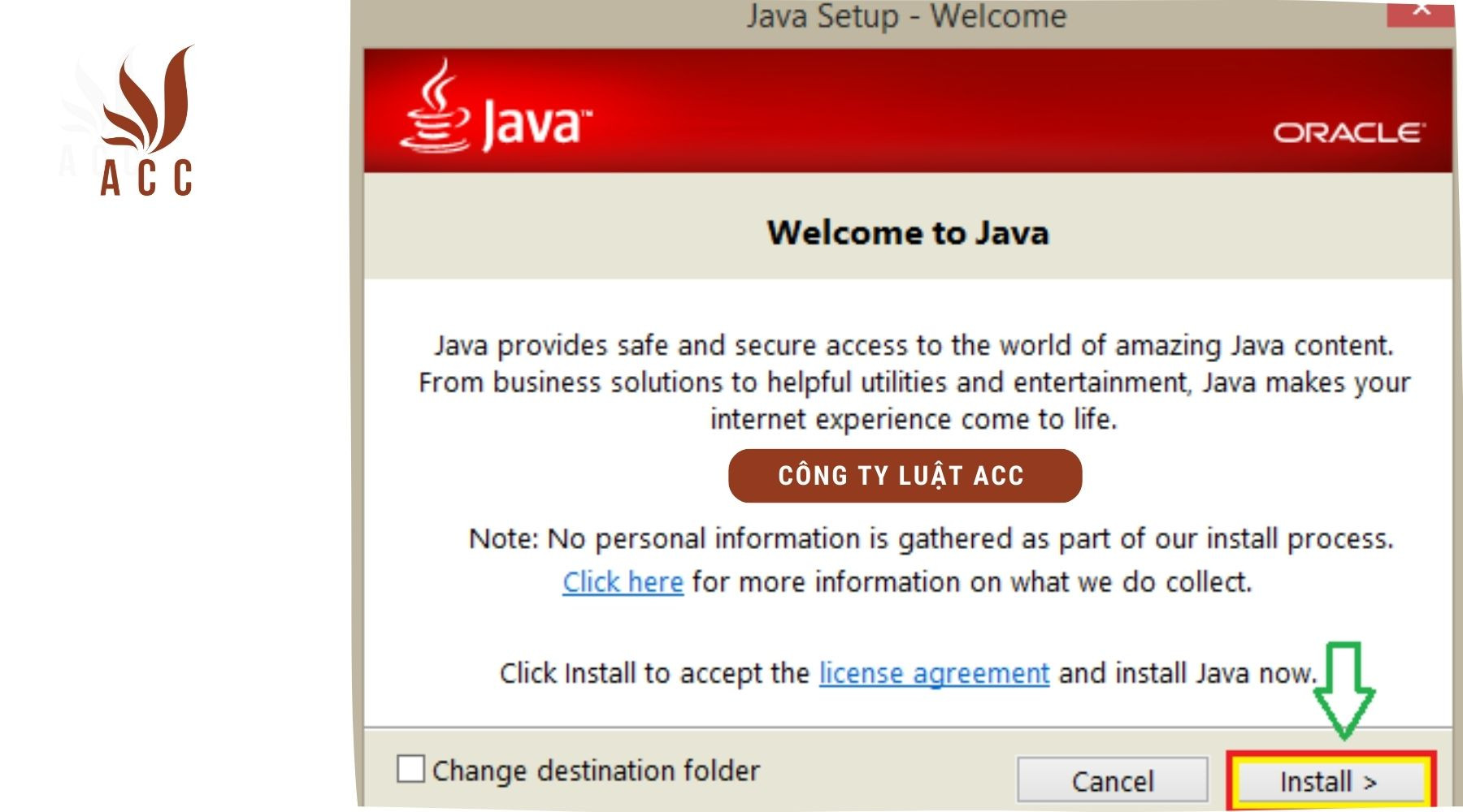 Hướng dẫn cài đặt JAVA cho đăng ký kinh doanh