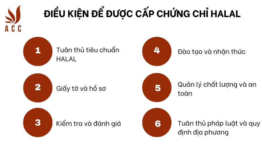 Quy trình cấp giấy chứng nhận HALAL