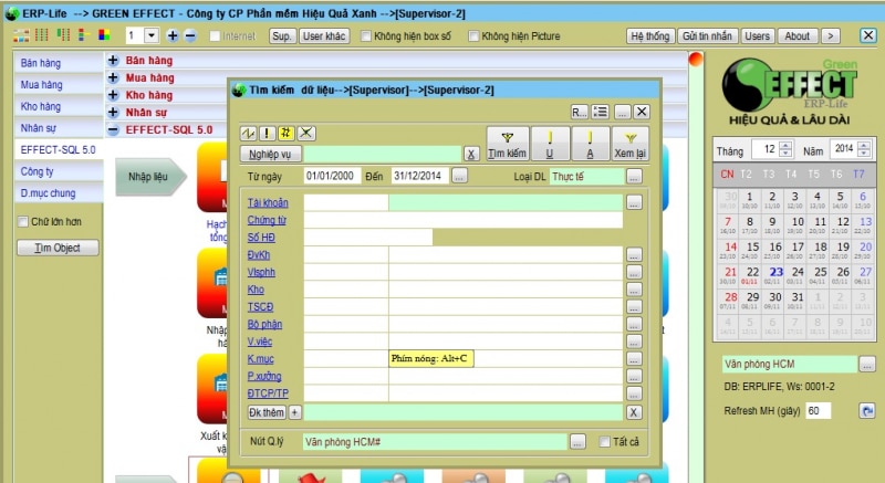 Hướng dẫn sử dụng phần mềm Green Effect